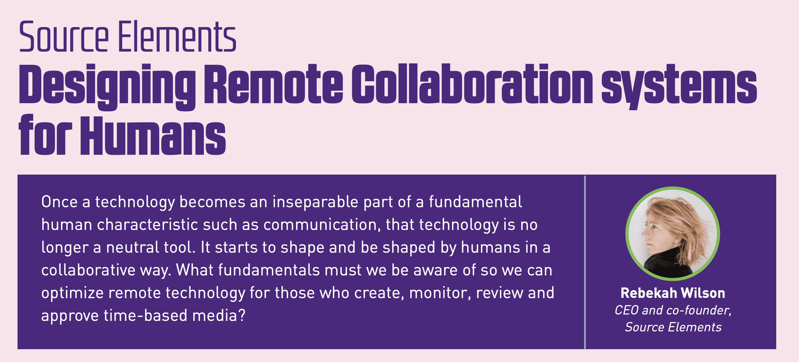 Diseño de sistemas de colaboración remota para humanos - Source Elements